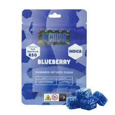 HiCOLOR - RSO Edibles - 10ct - Blueberry - 10mg